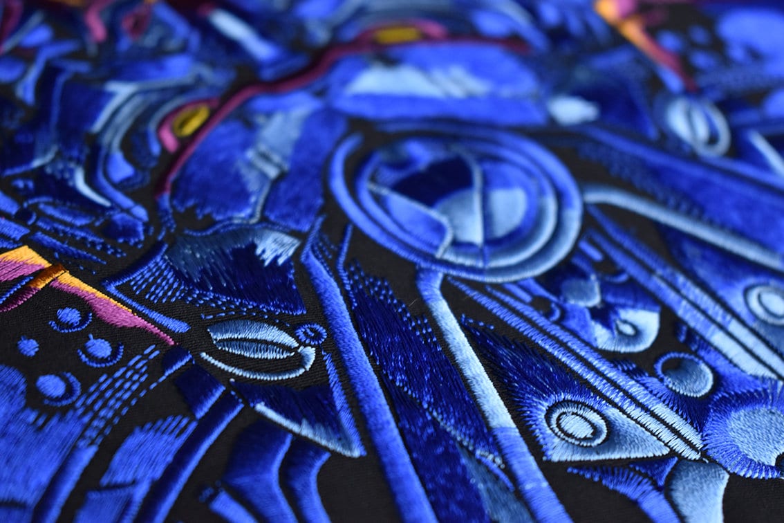 Samurai Embroidery Art - Etsy Canada