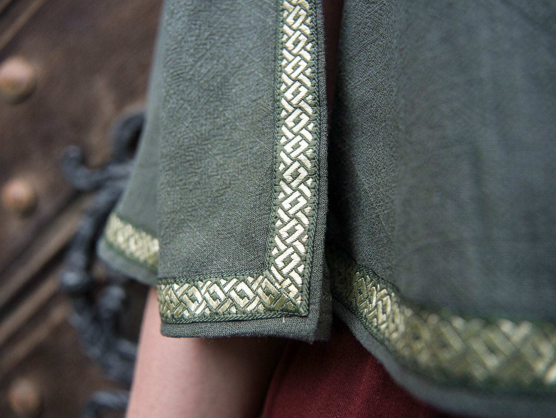 Enchanted Short Hooded Cape With Sleeve Slits PDF Sewing - Etsy