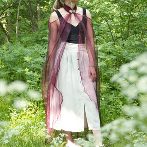 Whimsical Flowy Cape - PDF Sewing Pattern - Beginner - English - Etsy