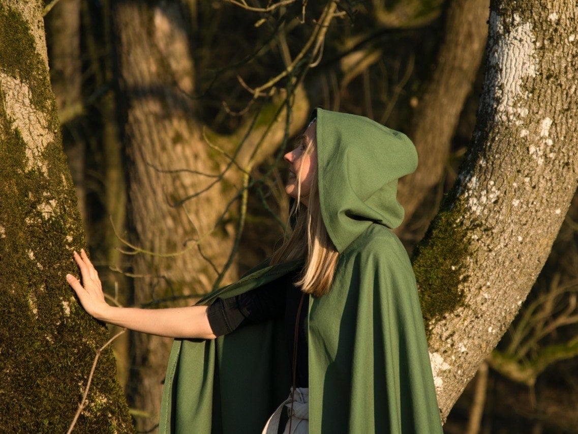 Mystical Hooded Cape With Shoulder Seam PDF Sewing Pattern - Etsy