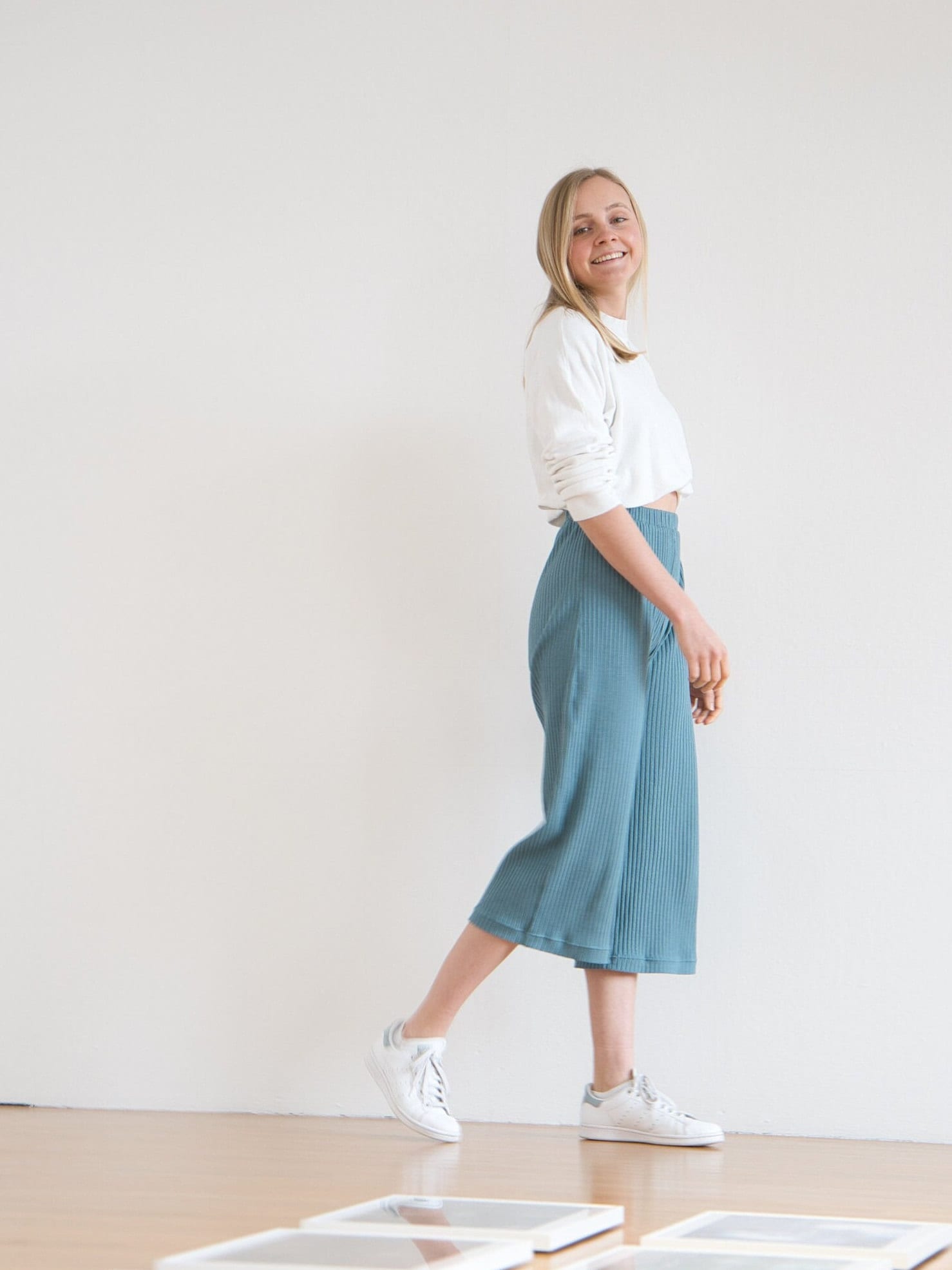 Flowy Wide Leg Pants PDF Sewing Pattern Beginner English - Etsy