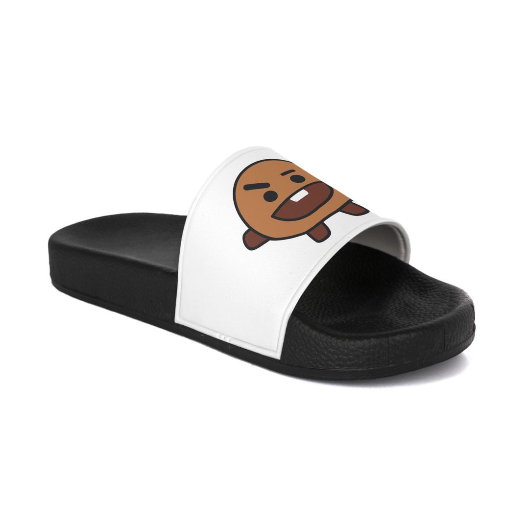 BT21 Suga - SHOOKY Slide Sandals - Etsy UK