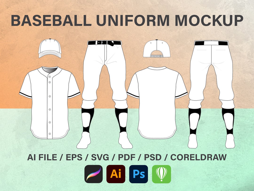Baseball Jersey, Sport Uniform, Sock Template.baseball Drawing ...