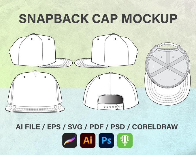 Trucker Hat Tech Pack - Etsy Canada