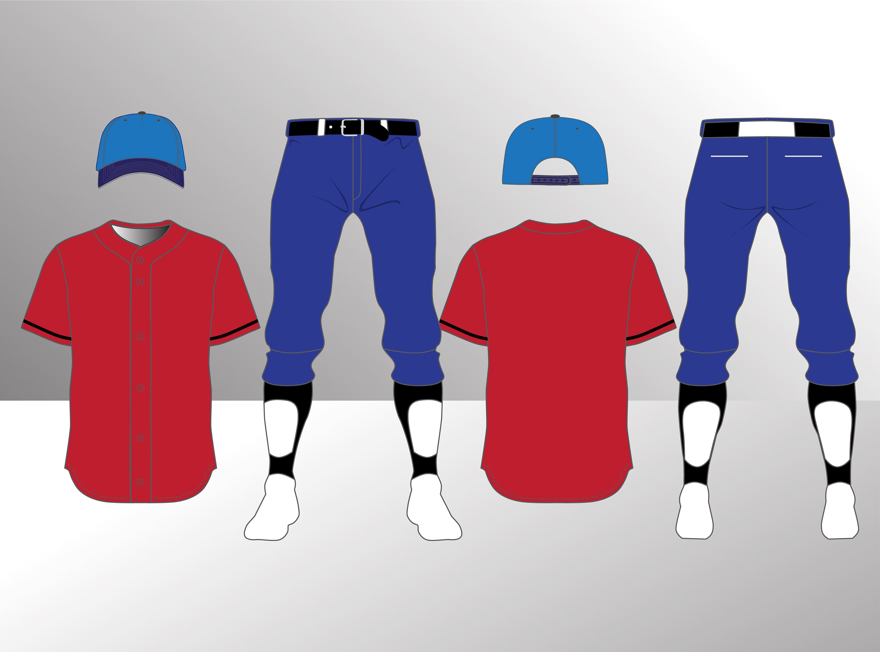 Baseball Jersey, Sport Uniform, Sock Template.baseball Drawing ...