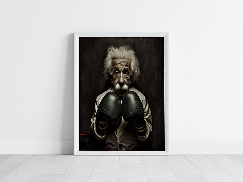 DIGITAL DOWNLOAD Einstein's Theory of Boxing - Etsy