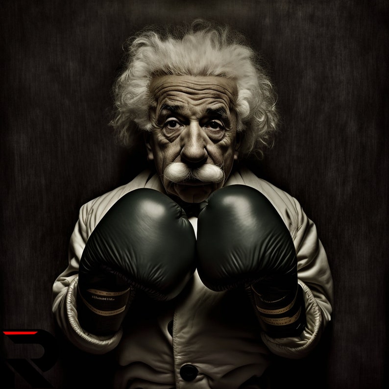 DIGITAL DOWNLOAD Einstein's Theory of Boxing - Etsy