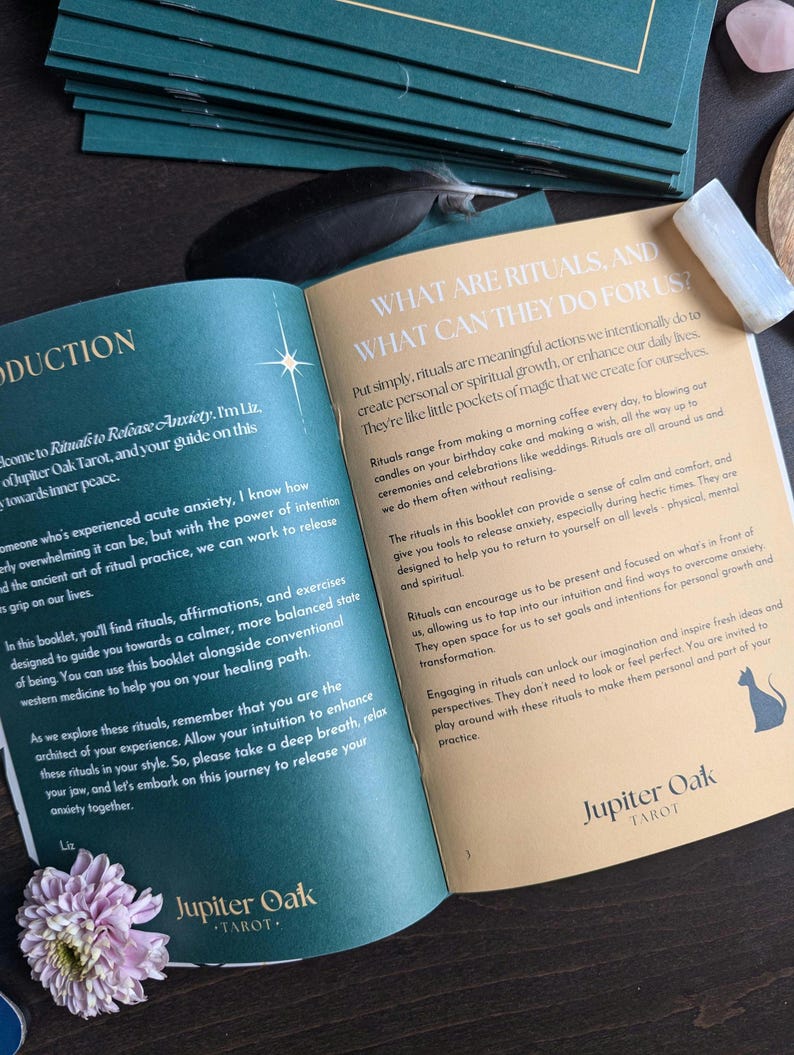 Rituals to Release Anxiety PDF Booklet - Etsy