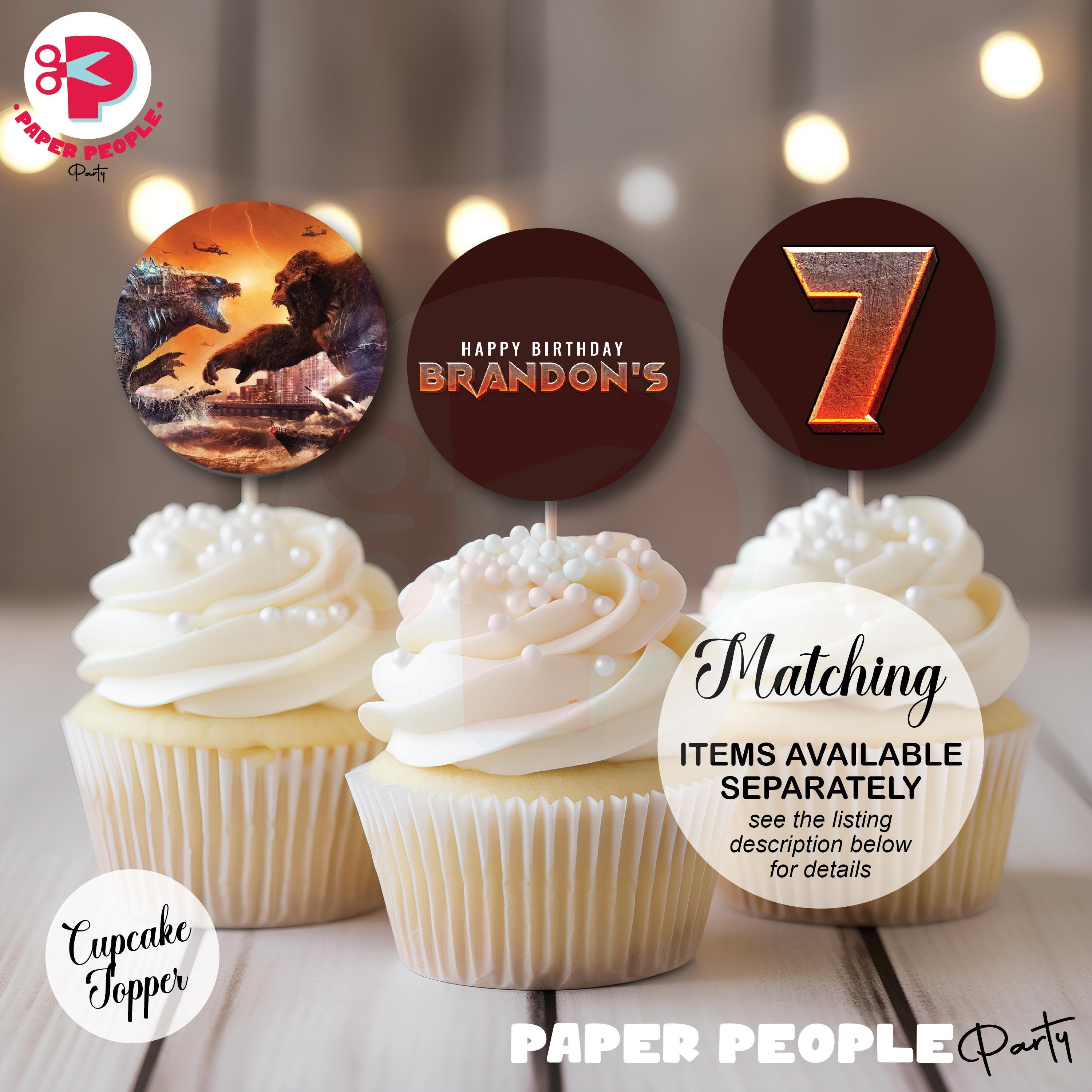 Godzilla VS Kong Birthday Backdrop, Godzilla VS Kong, Custom Backdrop ...