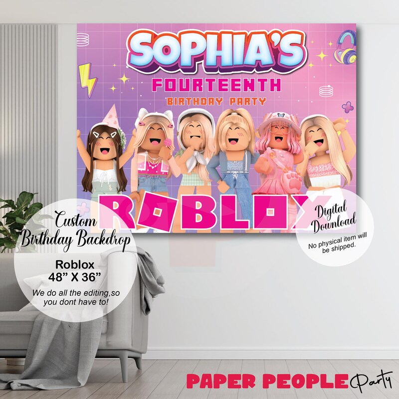 Gamer Backdrop - Etsy