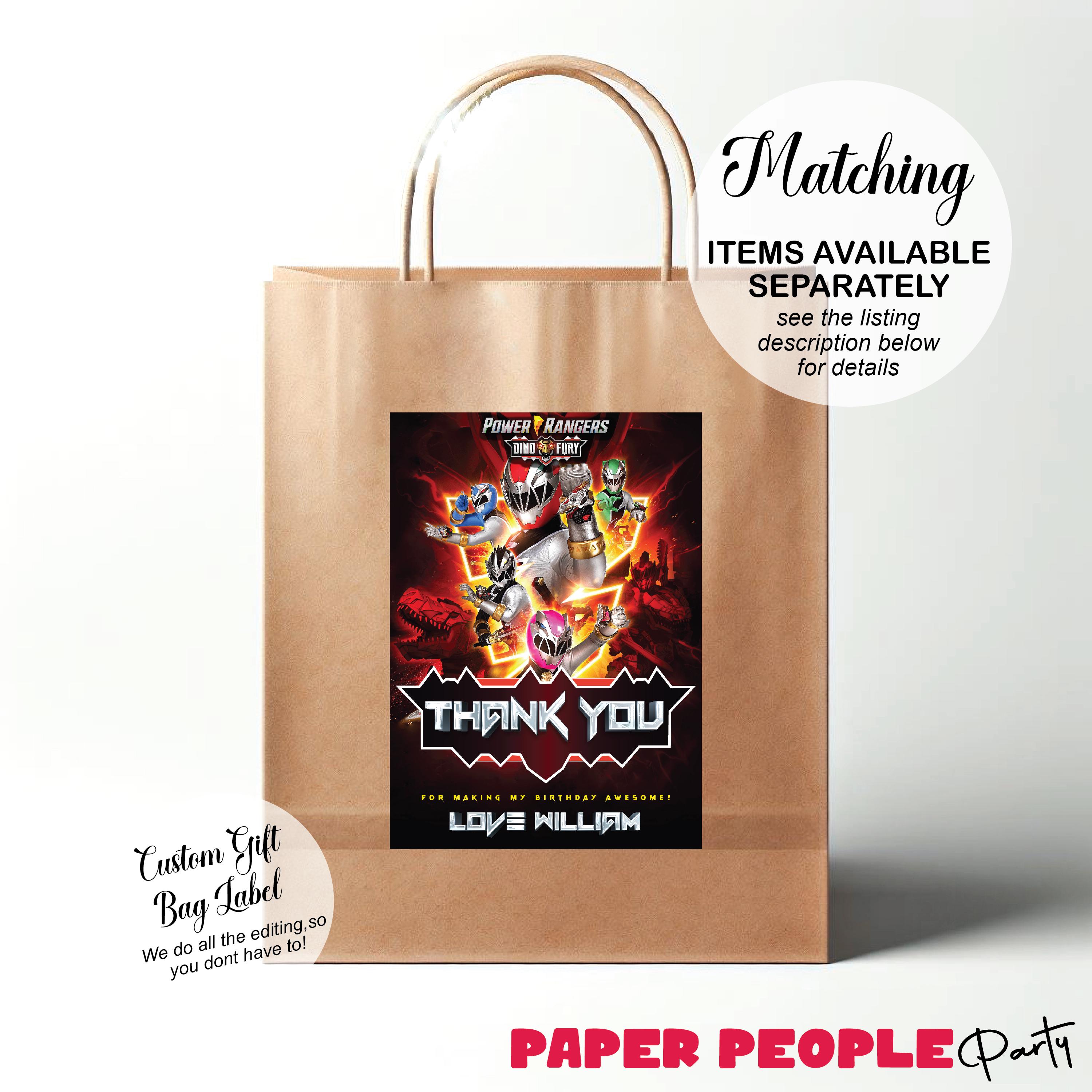 Power Ranger Dino Fury Birthday Backdrop, Power Ranger Arch Backdrop ...