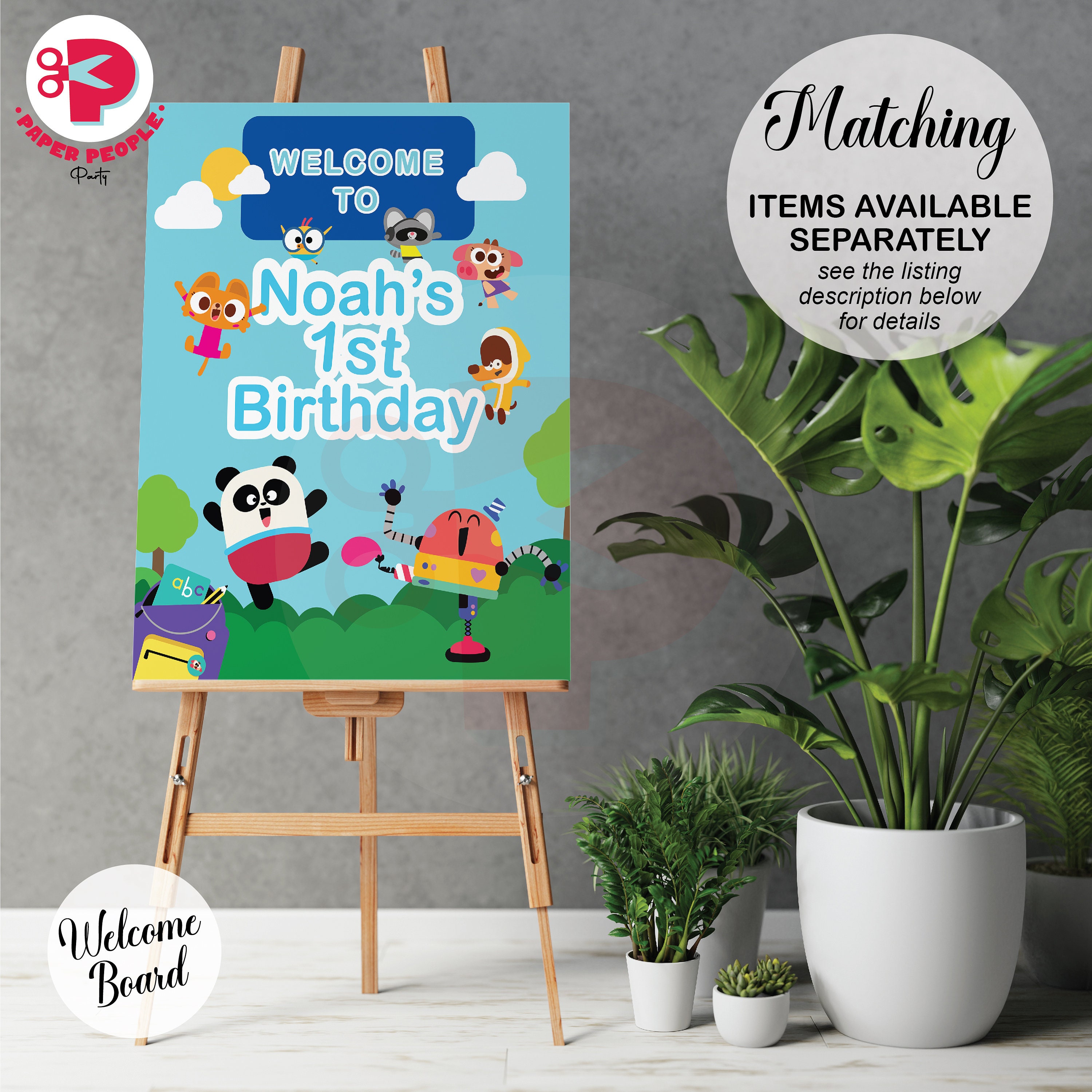 Lingo Kid Cake Topper, Lingo Kid Theme, Printable Cake Topper, Lingo ...