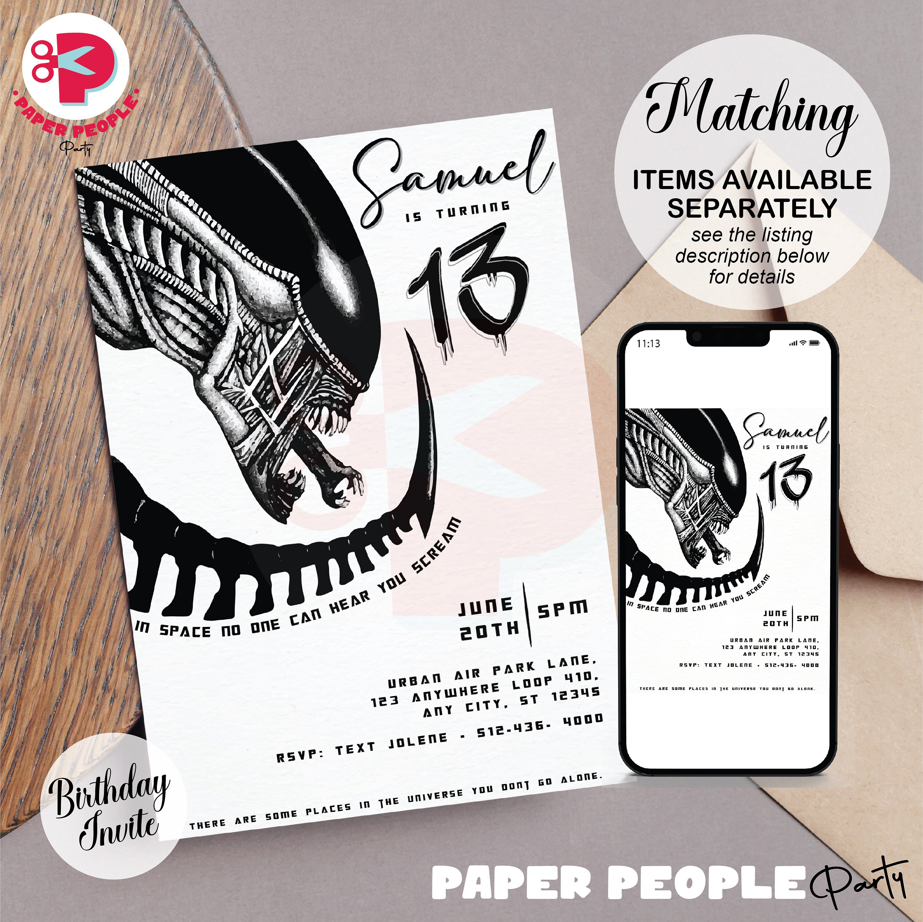 Alien Movie Birthday Welcome Board, Aliens Xenomorph Welcome Sign ...