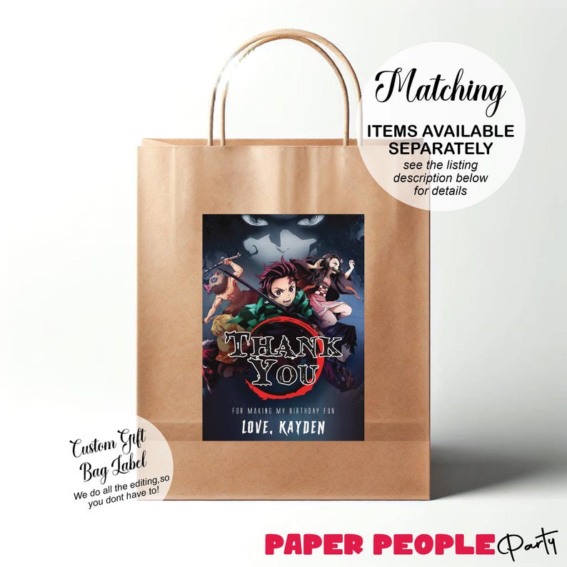 Demon Slayer Birthday Welcome Board, Demon Slayer Welcome Sign, Party ...