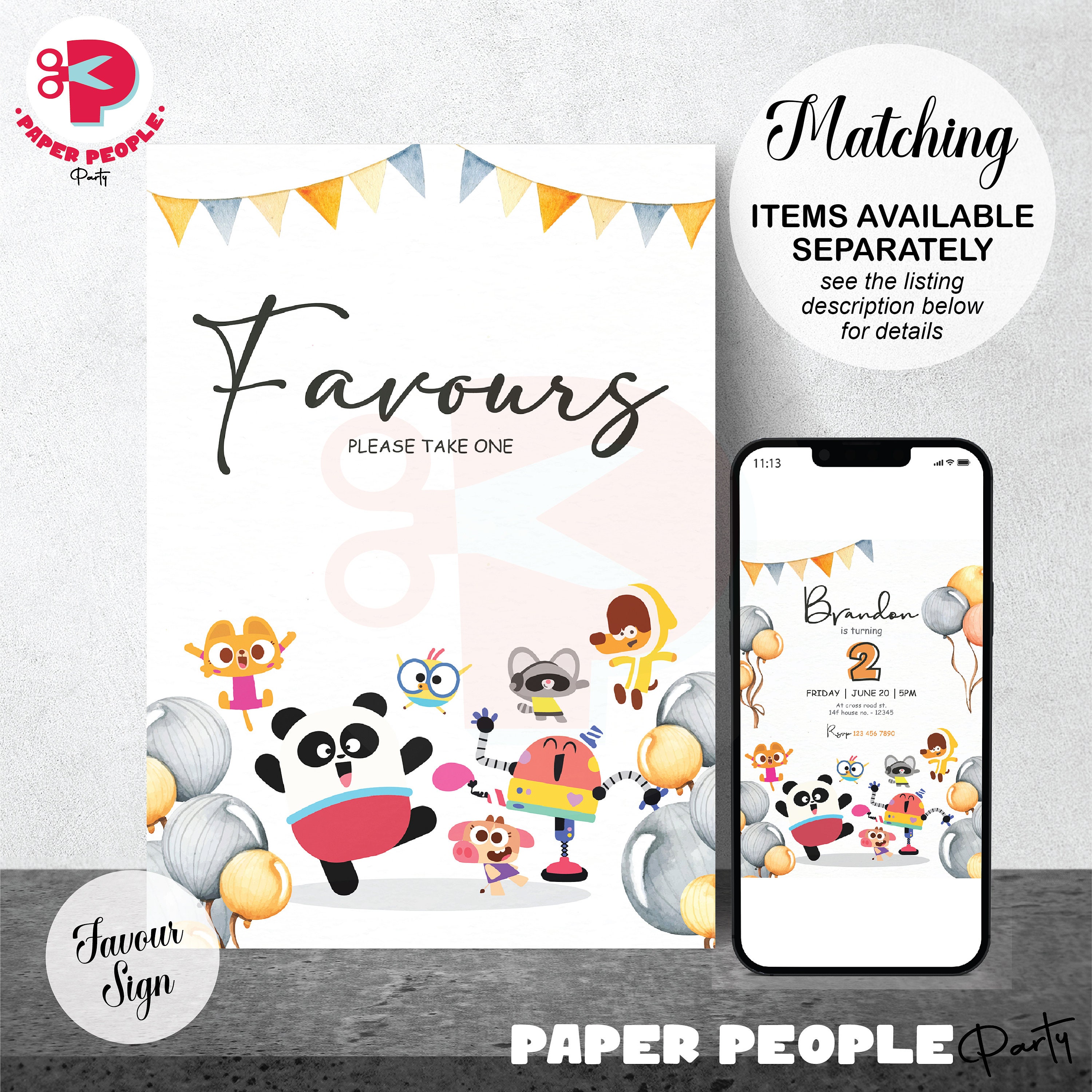 Modern Lingo Kids TV Birthday Welcome Board, Lingo Kids TV Welcome Sign ...