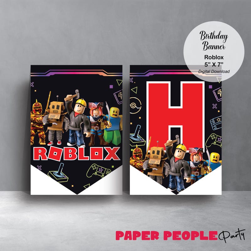 Roblox Banner - Etsy Australia