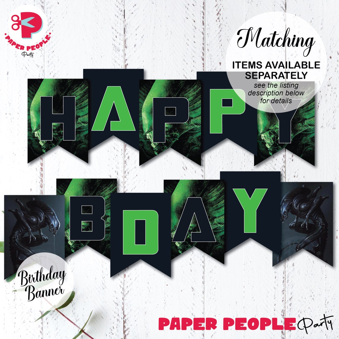 Alien Movie Birthday Welcome Board, Aliens Xenomorph Welcome Sign ...