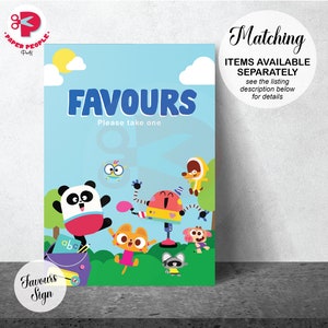 Lingo Kid Cake Topper, Lingo Kid Theme, Printable Cake Topper, Lingo ...