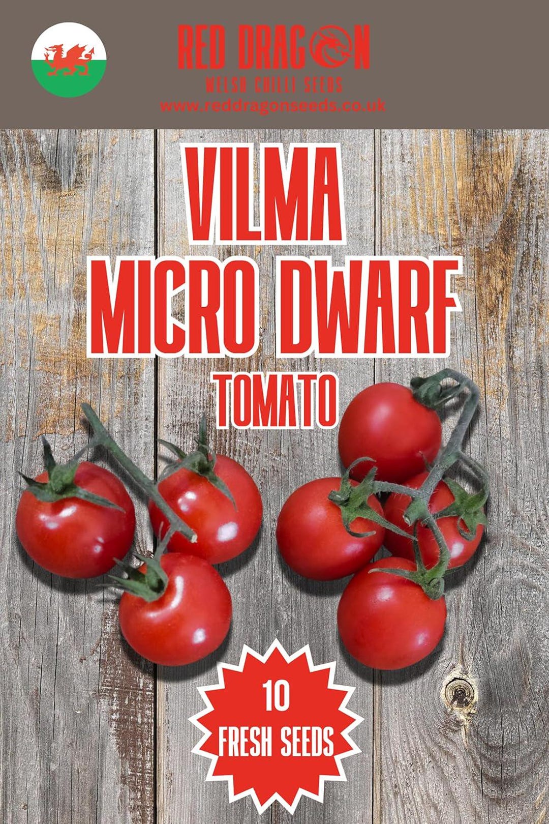Vilma Micro Dwarf Tomato Seeds - 10 Fresh Vilma Micro Dwarf Tomato ...