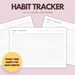 Printable Habit, Daily Habit, Printable, Digital Download, Use on Ipad ...