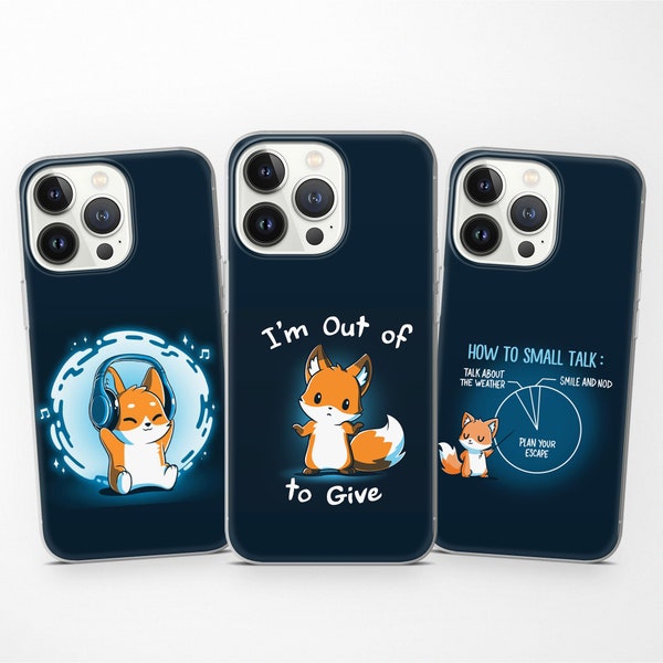 Fox iPhone Case - Etsy