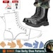 Army Boots Sewing Pattern PDF: Men's Sizes US 6.5-13 (digital Download ...