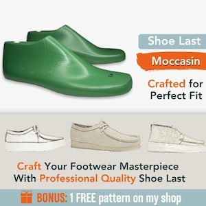 Shoe Last, Moc Men Shoe, the Production of Footwear, DIY, Handmade ...