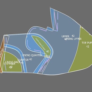 Patterns Chukka Boots - Sewing Shoes Patterns PDF - Leather Boots ...