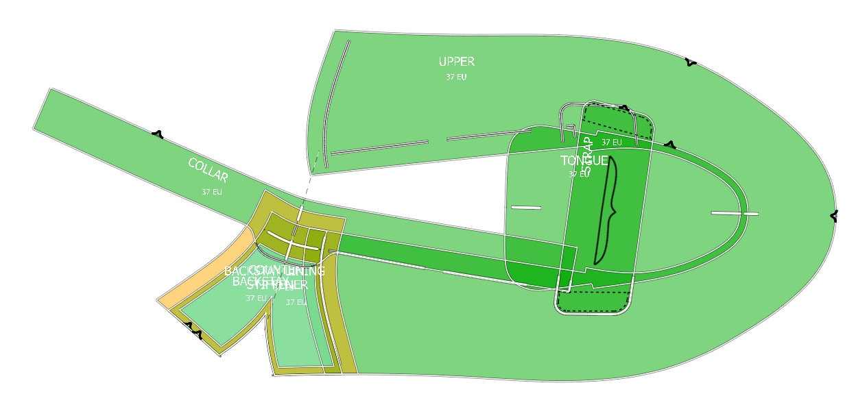 Digital Pattern Loafer PDF - Men's Loafers - All 9 Sizes Pattern - PDF ...