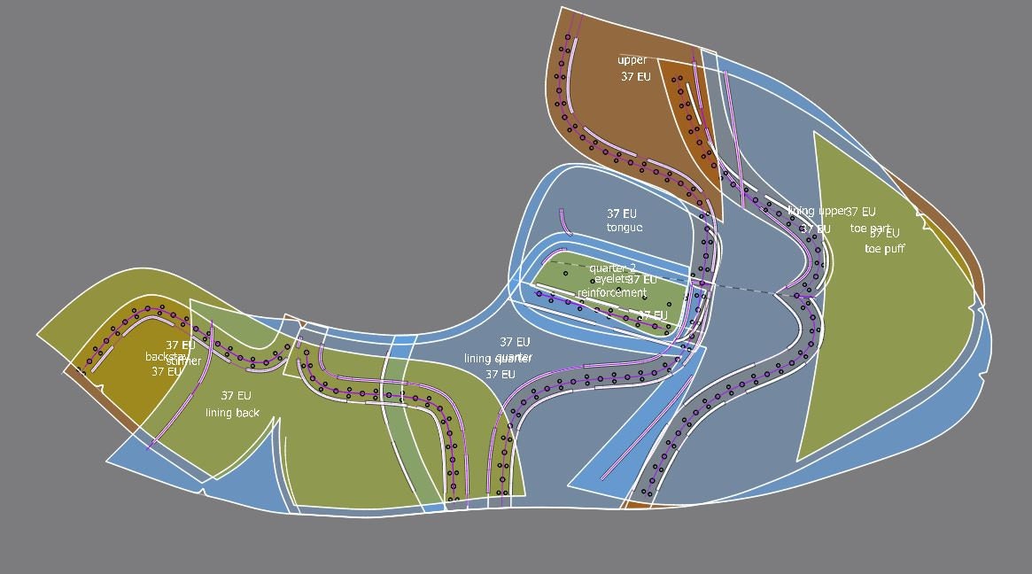 Digital Pattern Shoes PDF Women Casual Oxford Shoes All 9 - Etsy