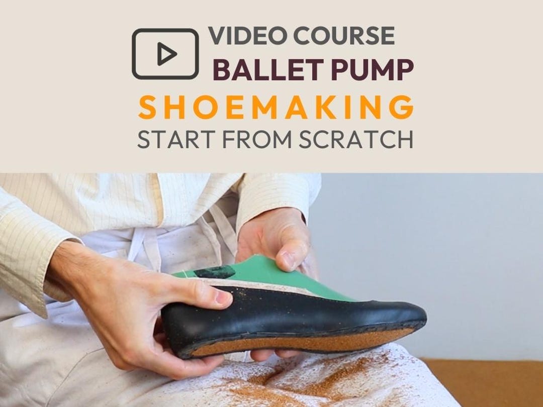 Ballet Pumps Video Shoemaking Course – Full Video Lessons - Learn ...