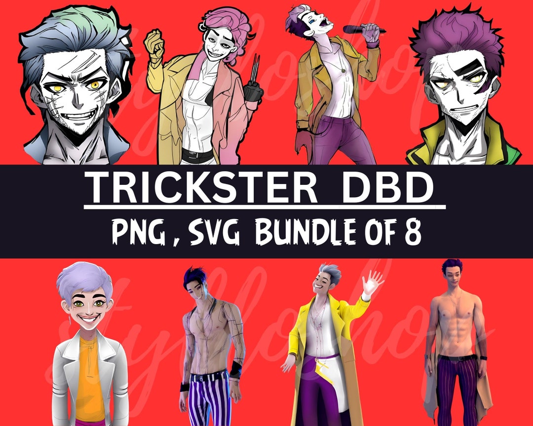 Dead by Daylight Trickster SVG and PNG Dbd Trickster SVG Twitch Emotes ...