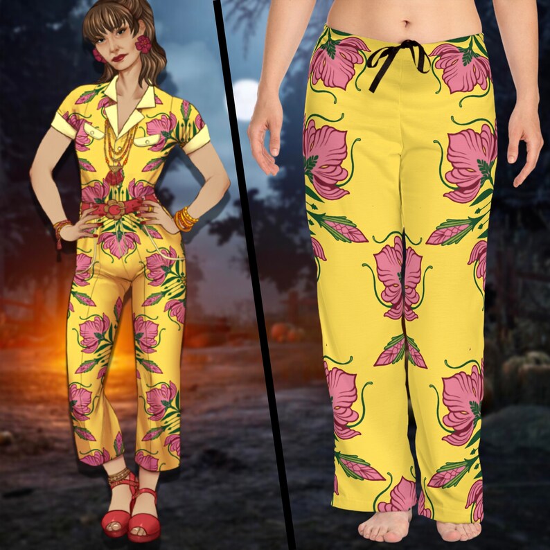 Dead By Daylight Yun Jin Lee Pajama Pants Costume Sunny Rose Costume Dbd Cosplays Dress Dead By