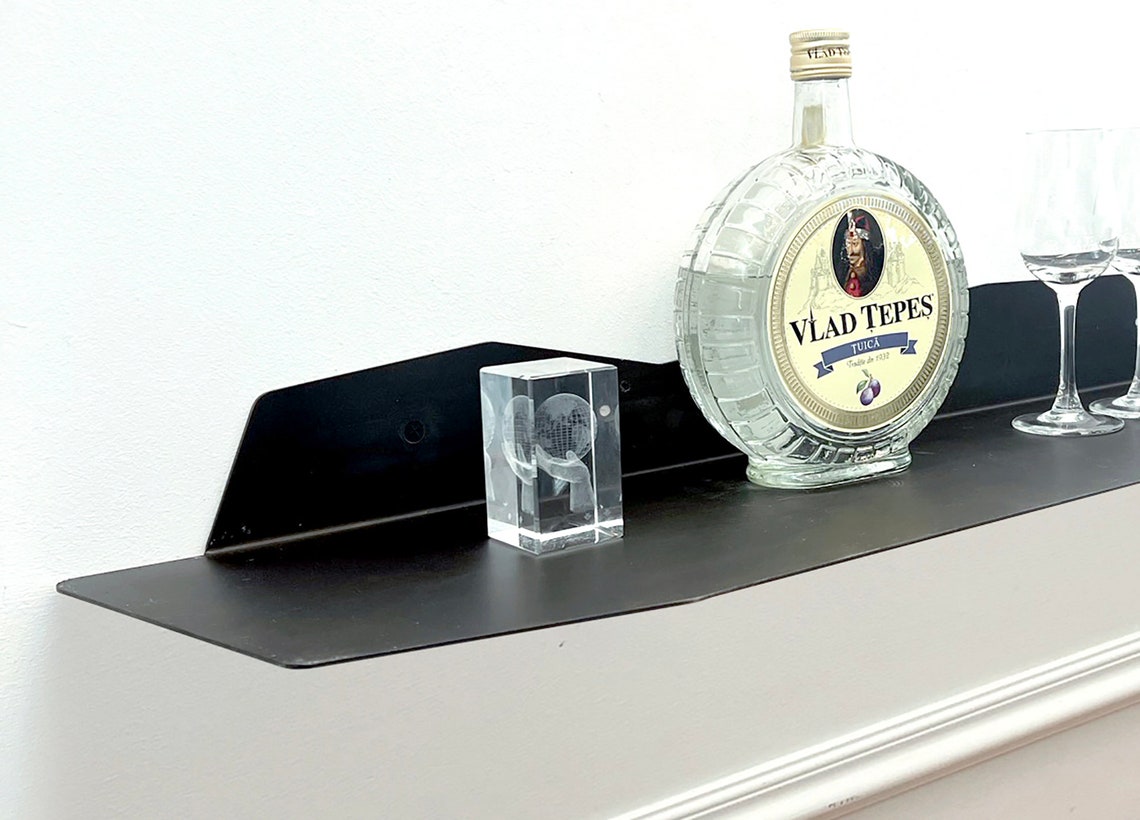 2 Shelves Set Quality Top Shelf, Handmade Metal Shelf, Wine Shelf ...