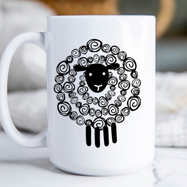 Sheep Mug - Etsy