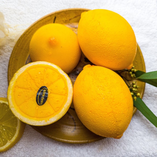 Lemon Soap - Etsy