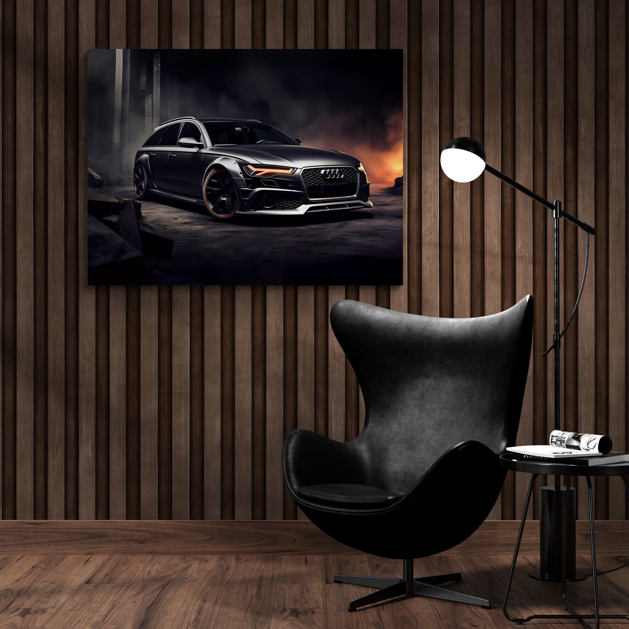 Canvas Art Audi RS6 Wall Art Audi RS6 Wall Print Gift for Car - Etsy