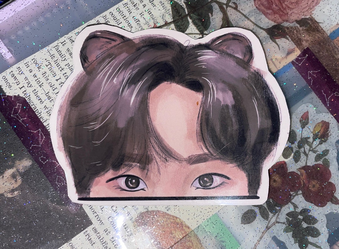 Jongho Ateez Sticker | Waterproof Vinyl Sticker, K- Pop Ateez Sticker ...