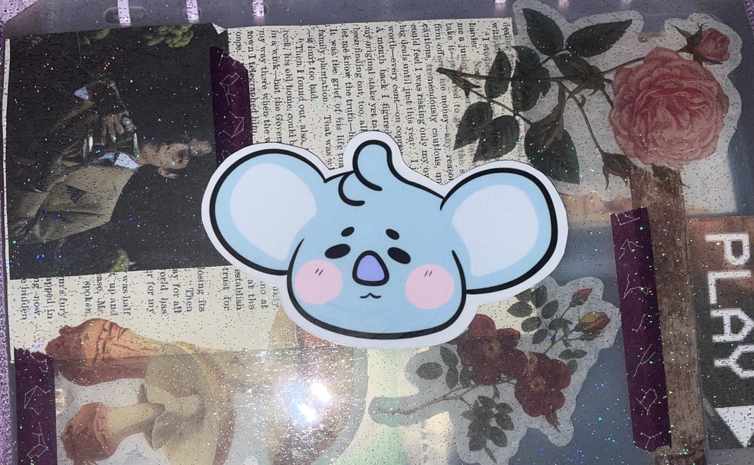 Koya BT21 Sticker | Waterproof Vinyl Sticker, K-pop BTS Sticker, BTS ...