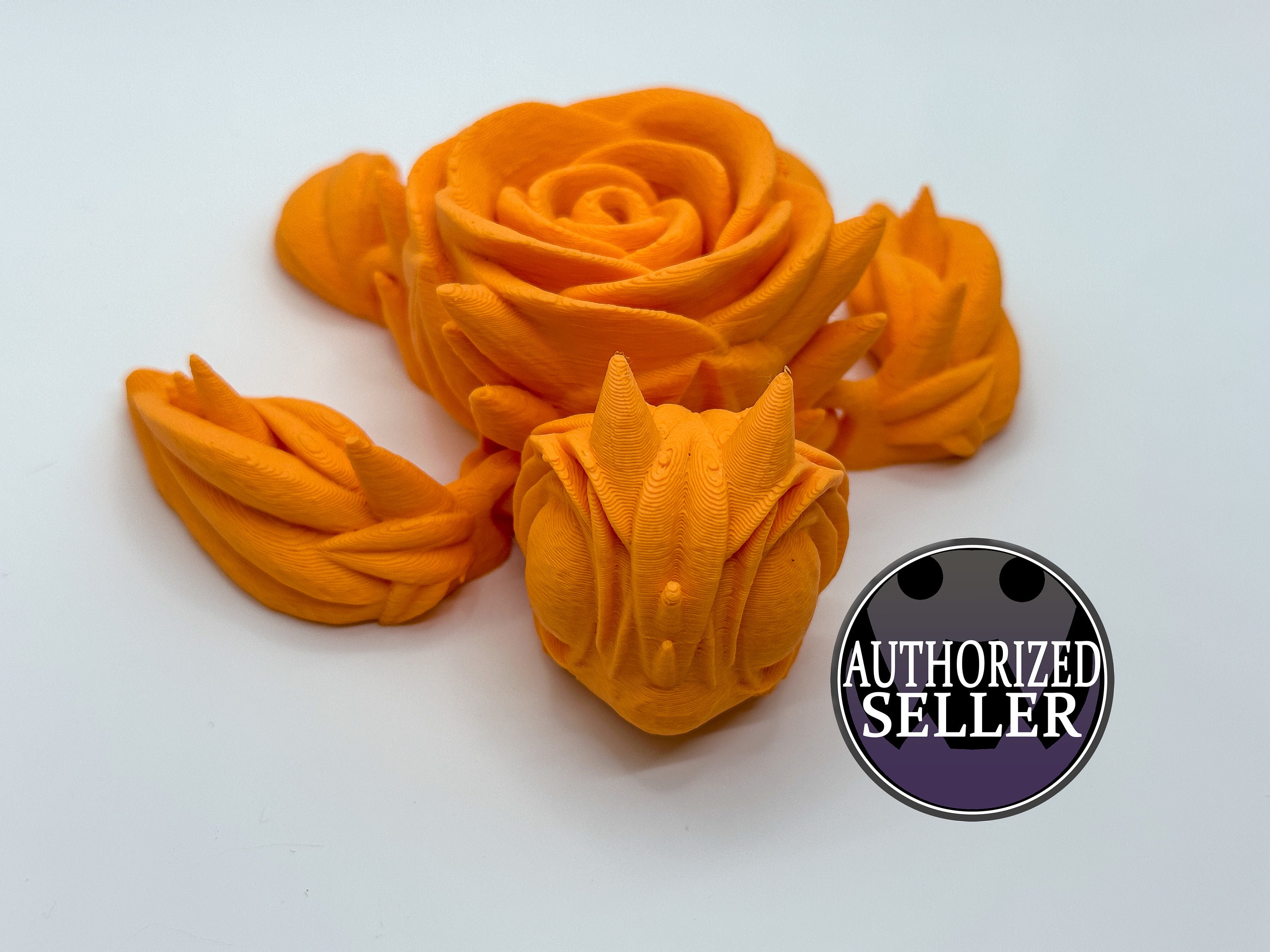 3D Printed Articulating Rose Turtle roseurtle Fidget Toy From Tiktok ...