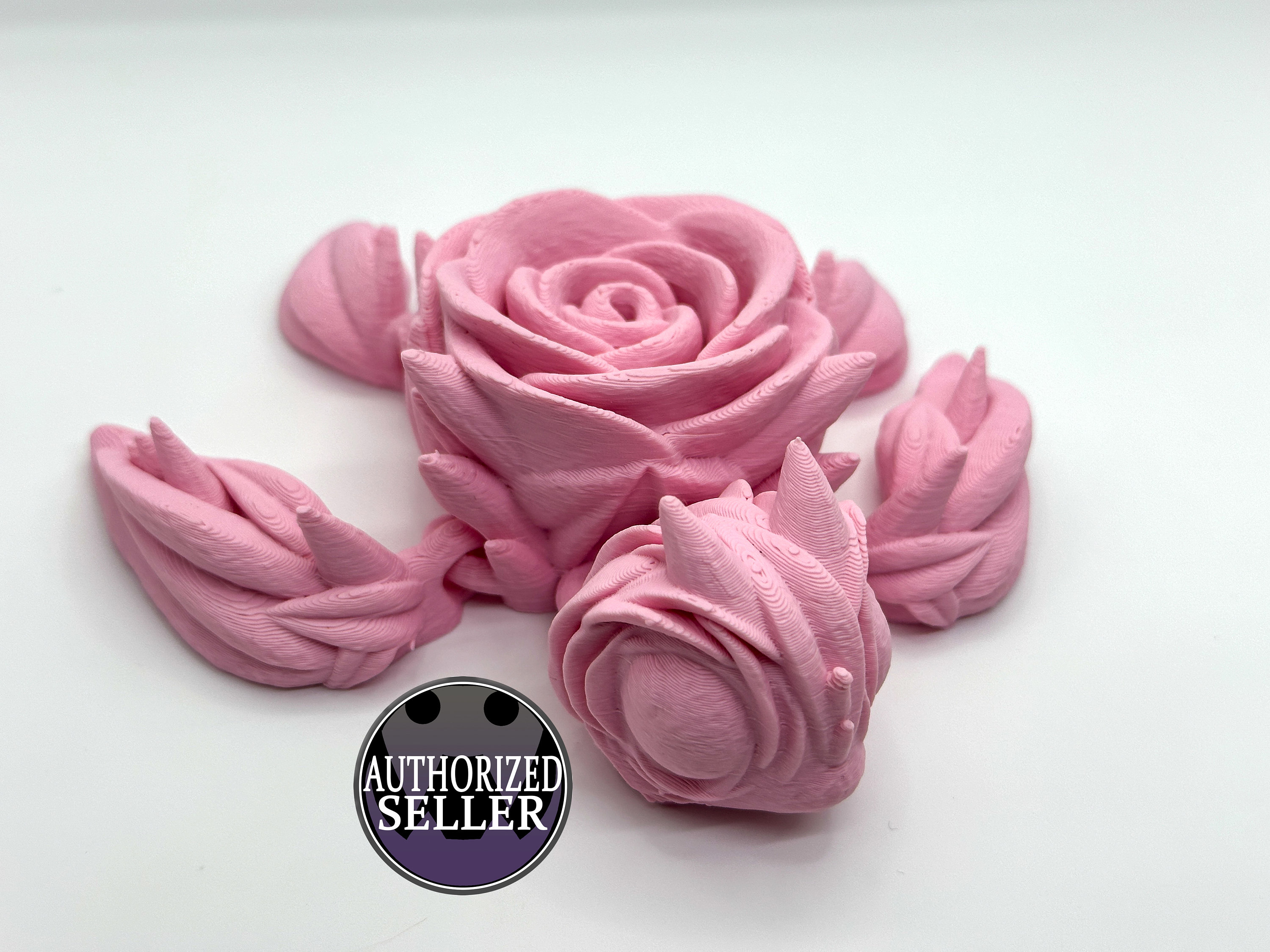 3D Printed Articulating Rose Turtle roseurtle Fidget Toy From Tiktok ...