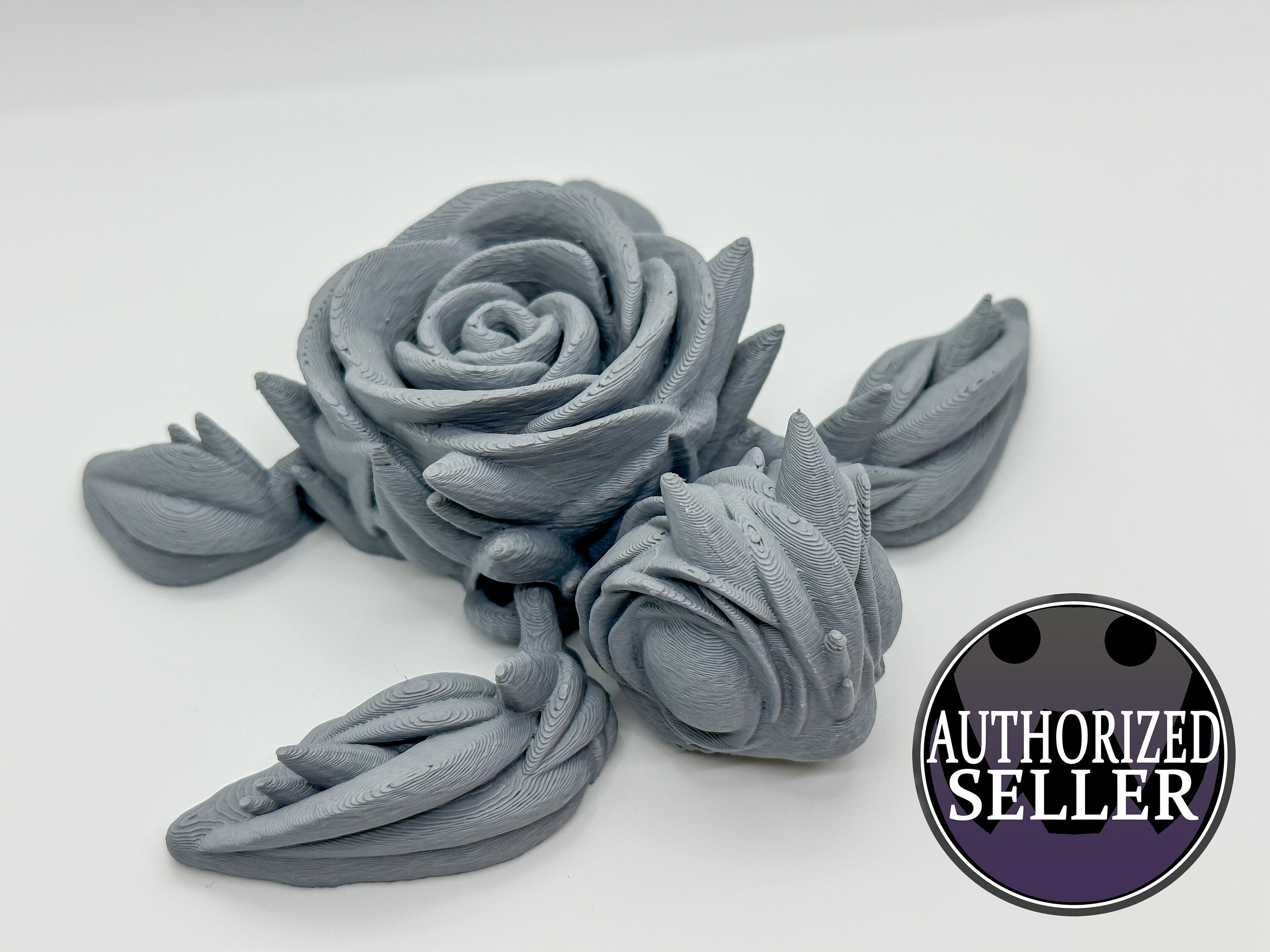 3D Printed Articulating Rose Turtle roseurtle Fidget Toy From Tiktok ...