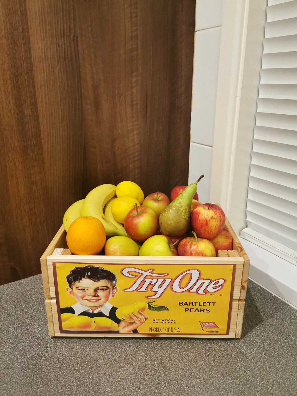 Vintage Fruit Crate Label, Kitchen Decor, Old Apple Crate Labels ...