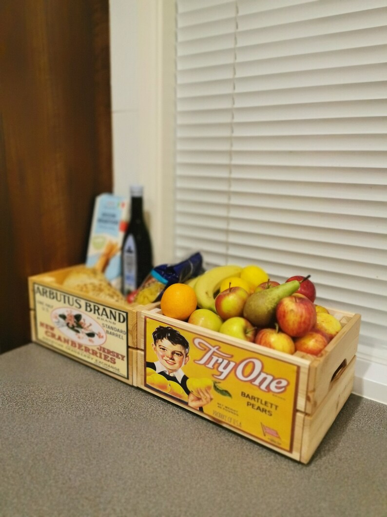Vintage Crate Labels Food Crate Labels American Retro Fruit - Etsy