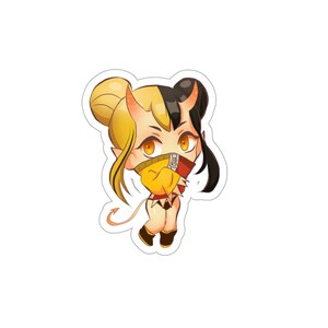 Die-cut "sai Chibi" Waifu Stickers - Etsy