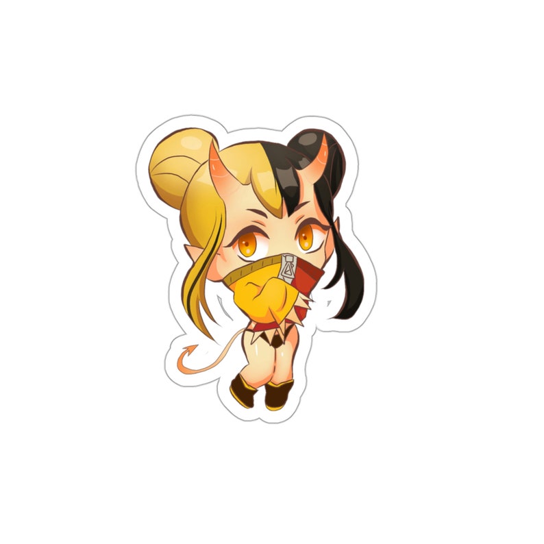 Die-cut "sai Chibi" Waifu Stickers - Etsy