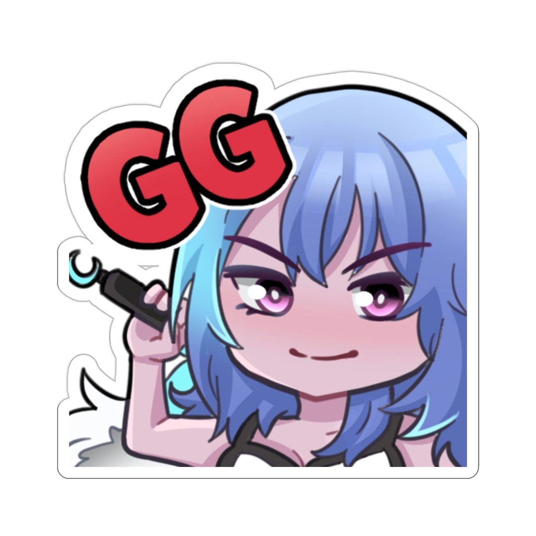 Die-cut "otohime Gg" Waifu Stickers - Etsy