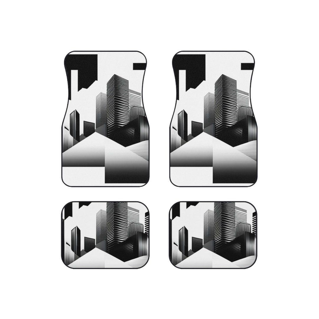 Sleek Sophistication: Contemporary Crisp Edges Minimalist Modern Black ...