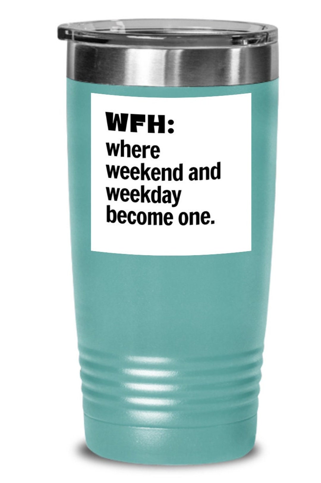 Work From Home Tumbler WFH Weekends and Weekdays Home Office Humor ...