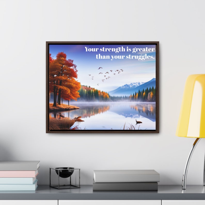 Encouraging Motivational Inspirational Positivity Gallery Canvas Wraps ...